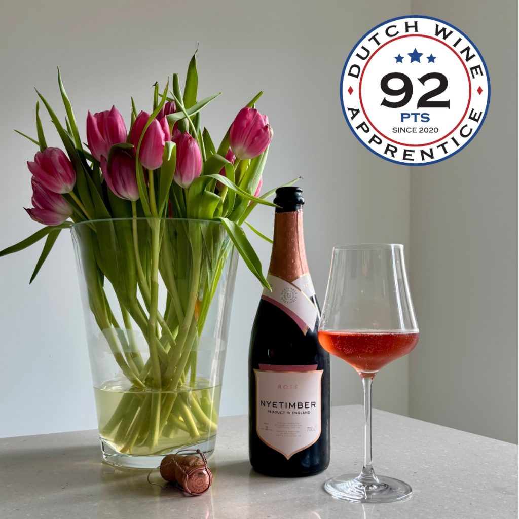 Nyetimber Sparkling Rosé MV - Dutch Wine Apprentice